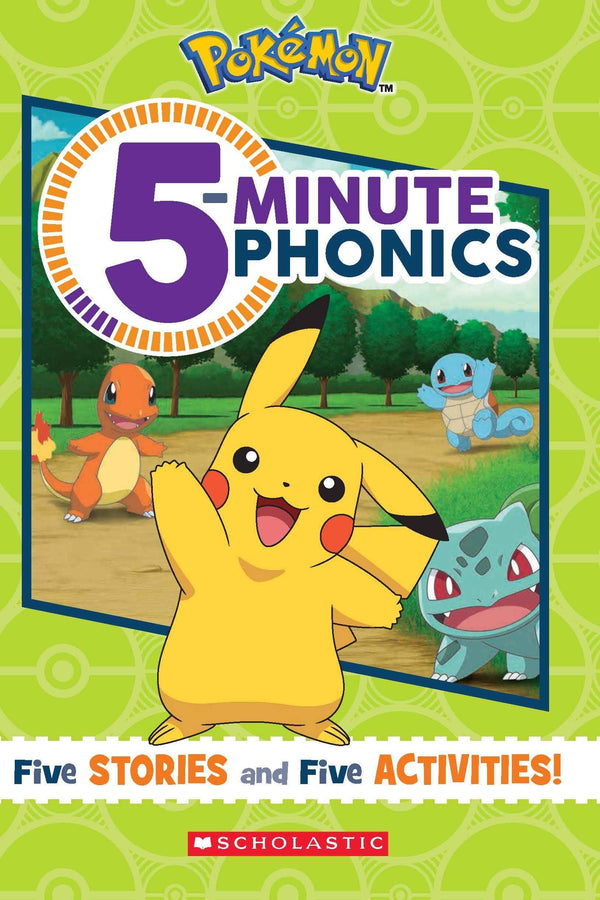 5-Minute Phonics (Pokémon) | Scholastic | Oxford Bookstore ...