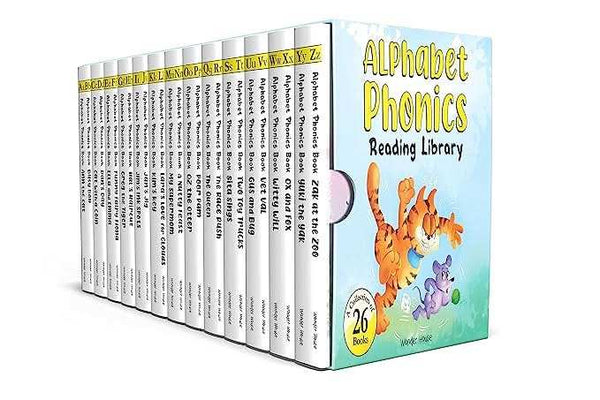 Alphabet Phonics - Reading Library For Children (Boxset Of 26 Books ...