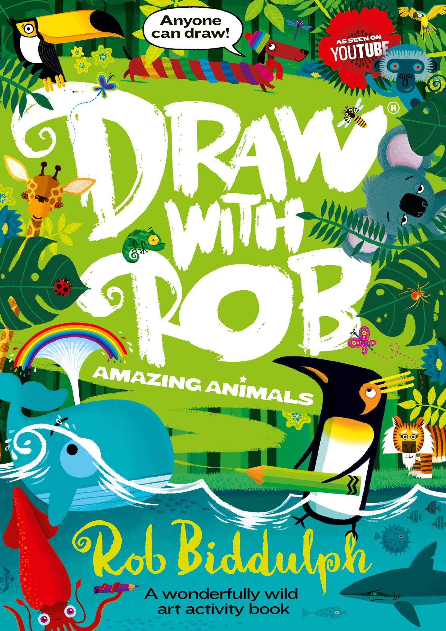 Draw With Rob: Amazing Animals | Biddulph, Rob