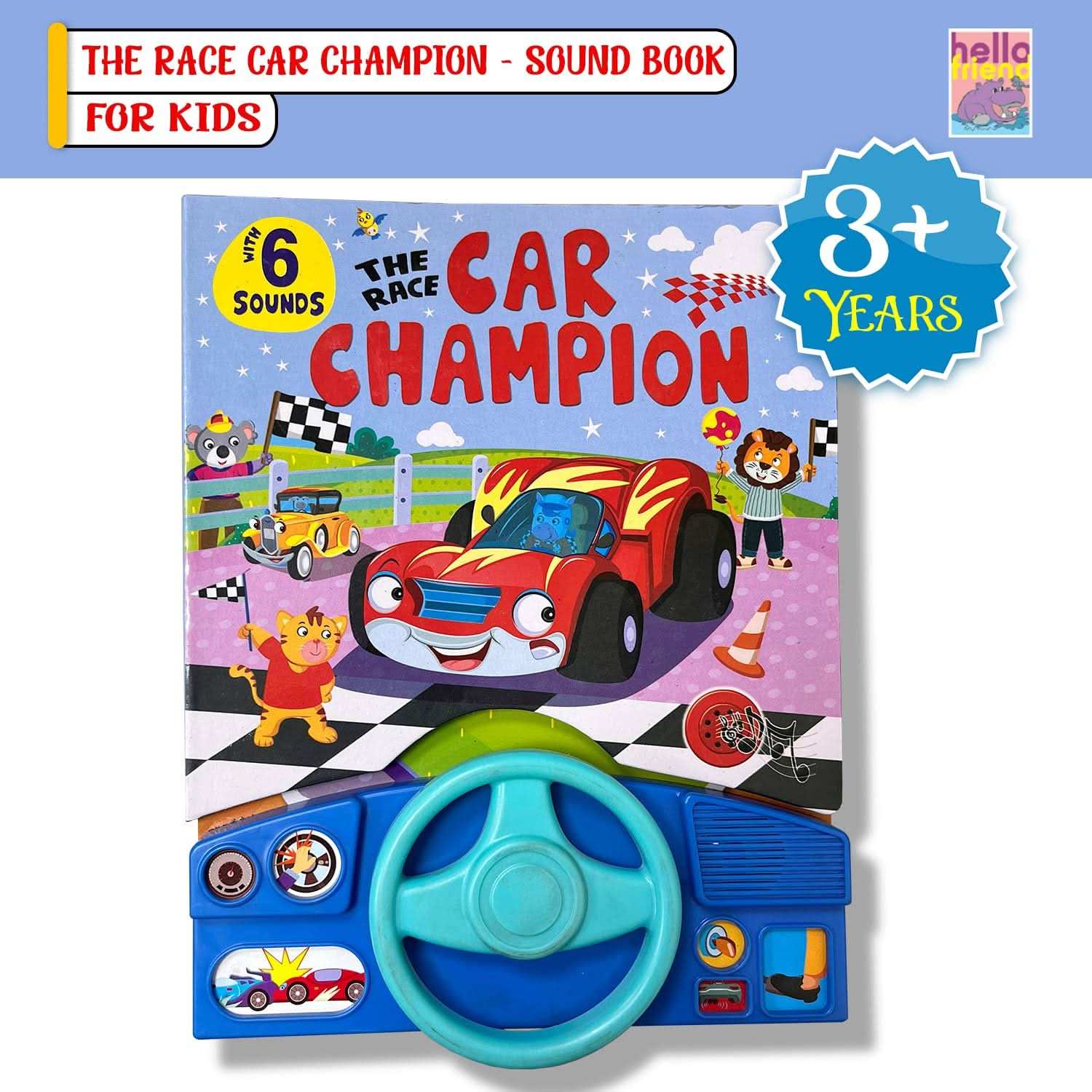 Race Car Sound Book | Hello Friend Books | Oxford Bookstore ...