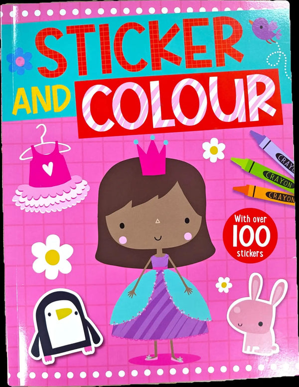 Colouring Books Stickder And Colour | Make Believe Ideas