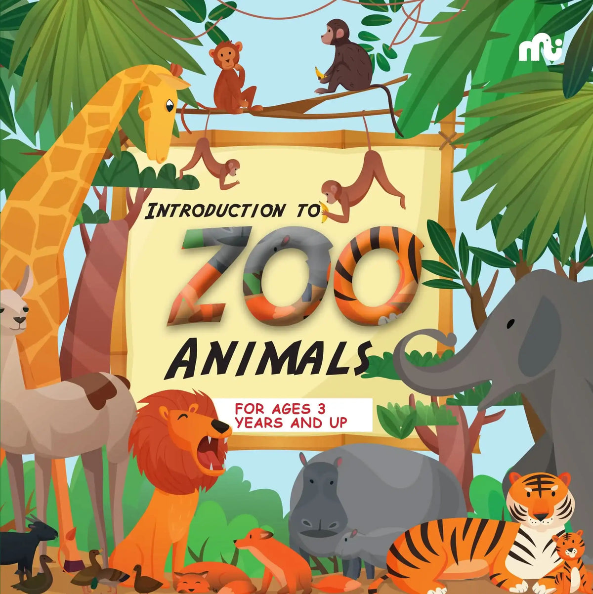 Introduction To Zoo Animals (Board Book) | Moonstone | Oxford Bookstore ...