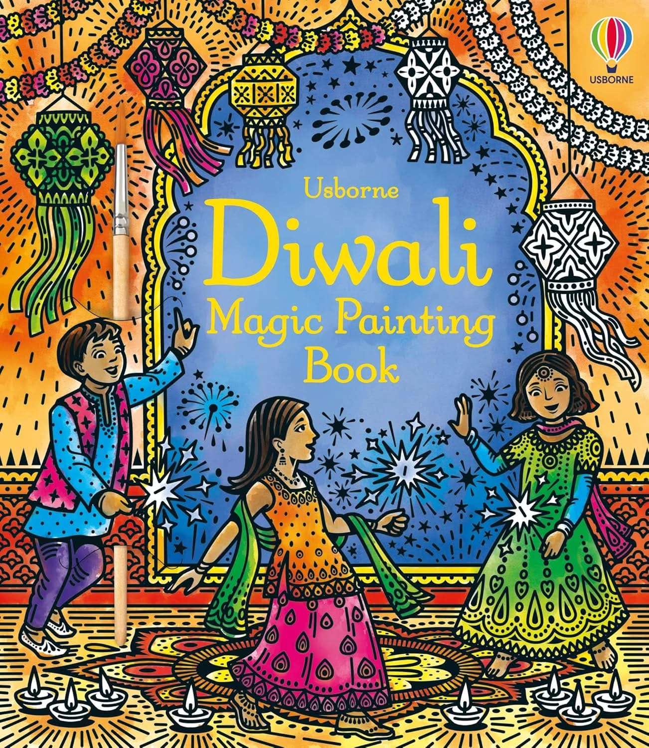 Diwali Magic Painting Book | Sam Baer | Oxford Bookstore – Oxfordbookstore
