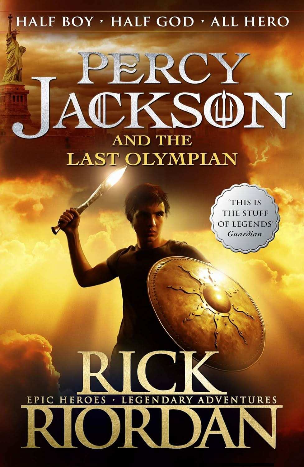 Percy Jackson And The Last Olympian - Percy Jackson (5) | Rick Riordan ...