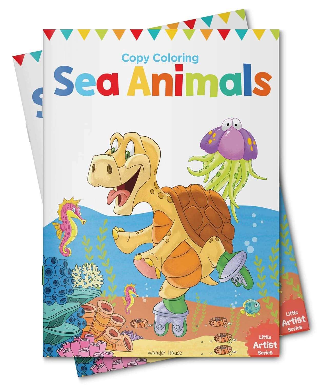 Little Artist Series Sea Animals - Copy Colour Books | | Oxford ...